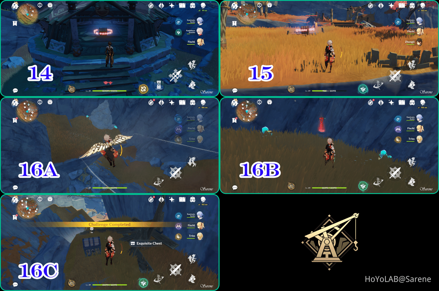 [Version 2.6] All 69 Chasm Exquisite Chests (1233 in Total) Genshin ...