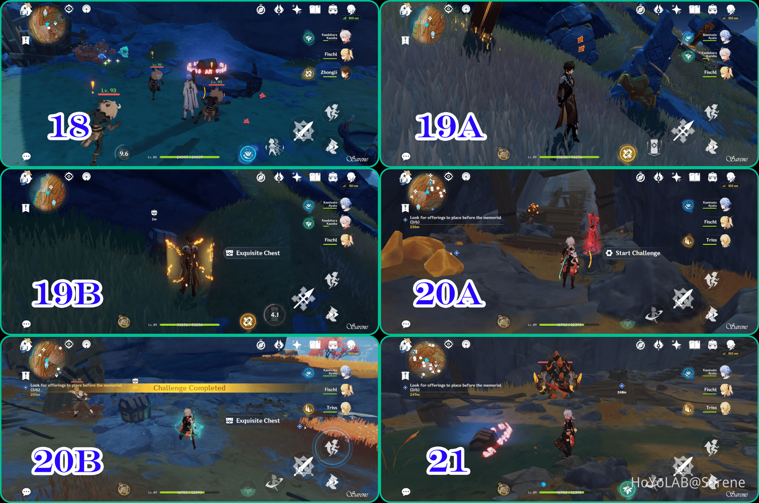 [Version 2.6] All 69 Chasm Exquisite Chests (1233 in Total) Genshin ...