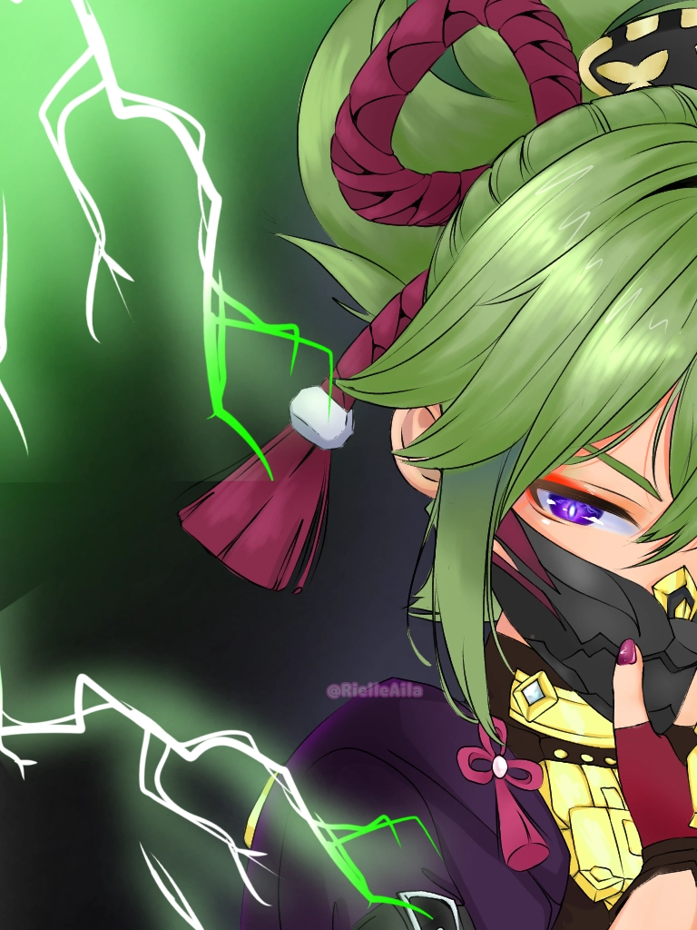 Kiku Shinobu (finished) Genshin Impact | HoYoLAB