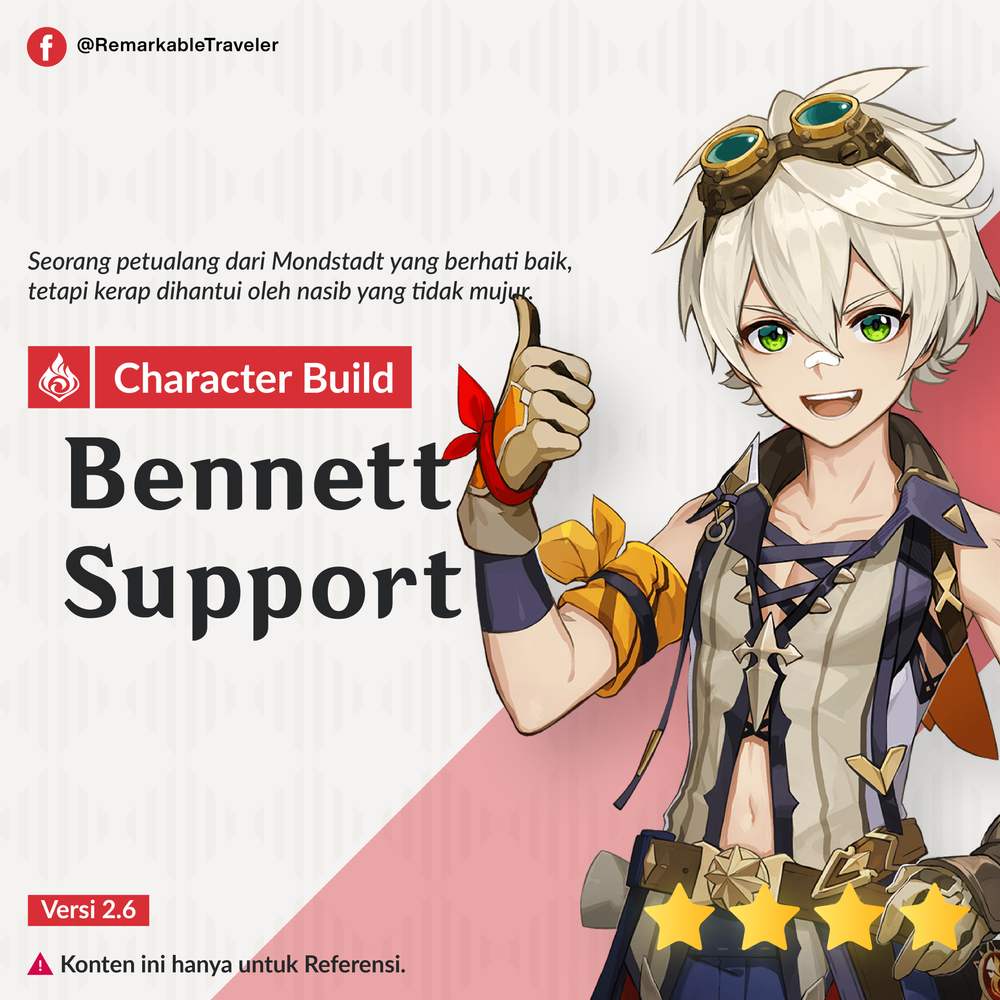[Mini Guide] Character Build: Bennett Support [Build Karakter Bennett ...