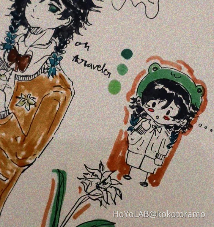 Doodle Venti Genshin Impact | HoYoLAB