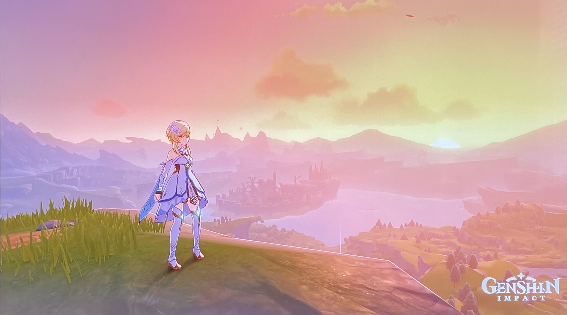 Ah yes, we all love the sunset scenery pictures! :D Genshin Impact ...