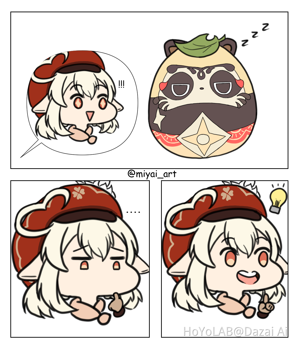 How Klee and Sayu met Genshin Impact | HoYoLAB