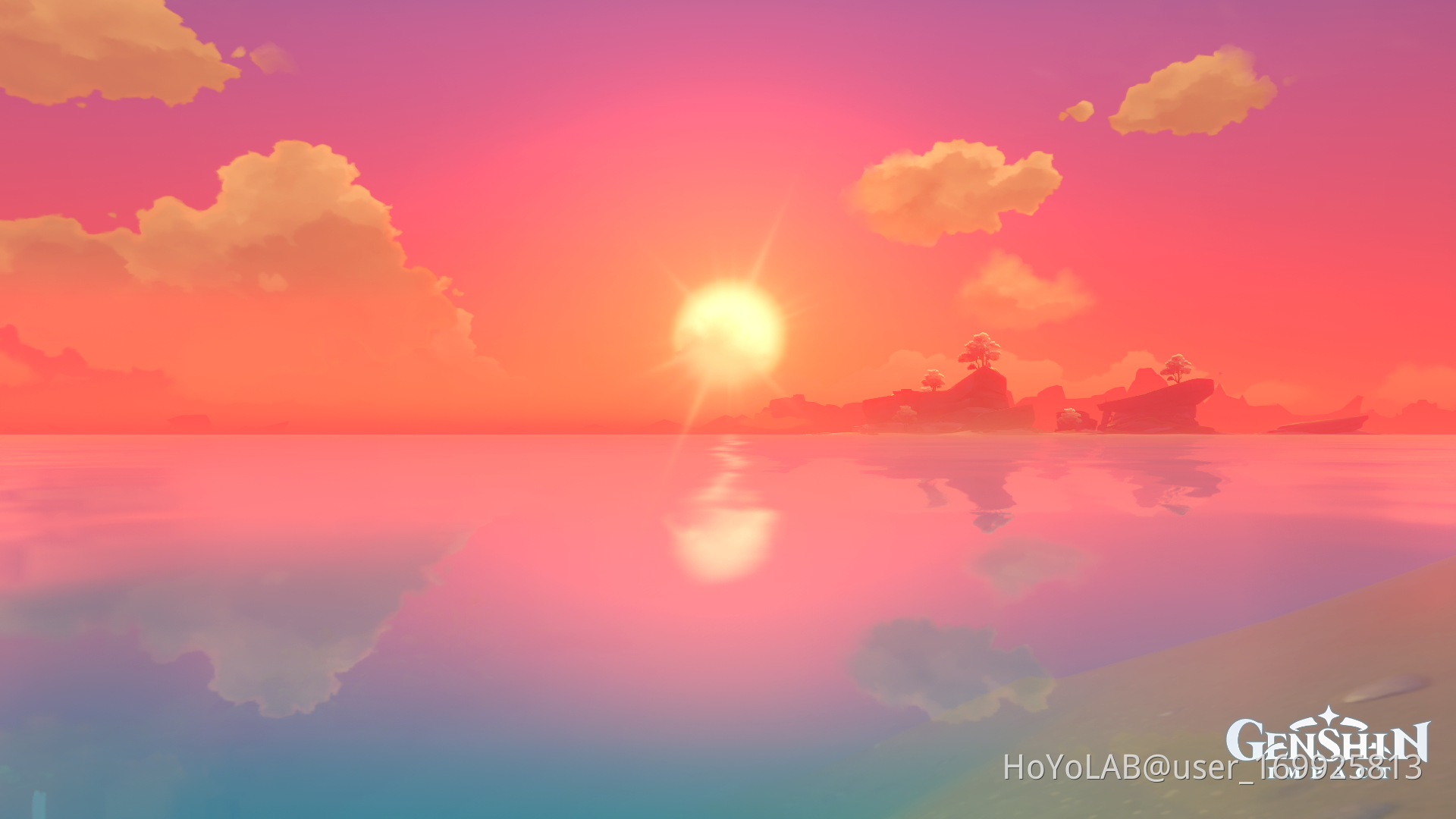 Sunset Scenery in Inazuma Genshin Impact | HoYoLAB