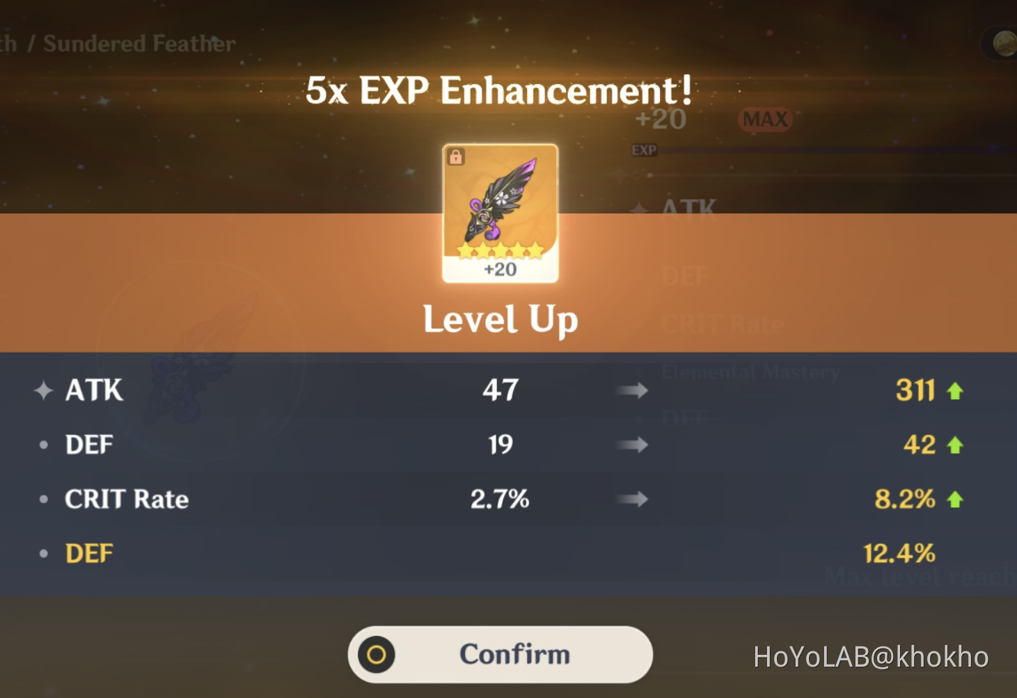 5x EXP Enhancement Genshin Impact | HoYoLAB