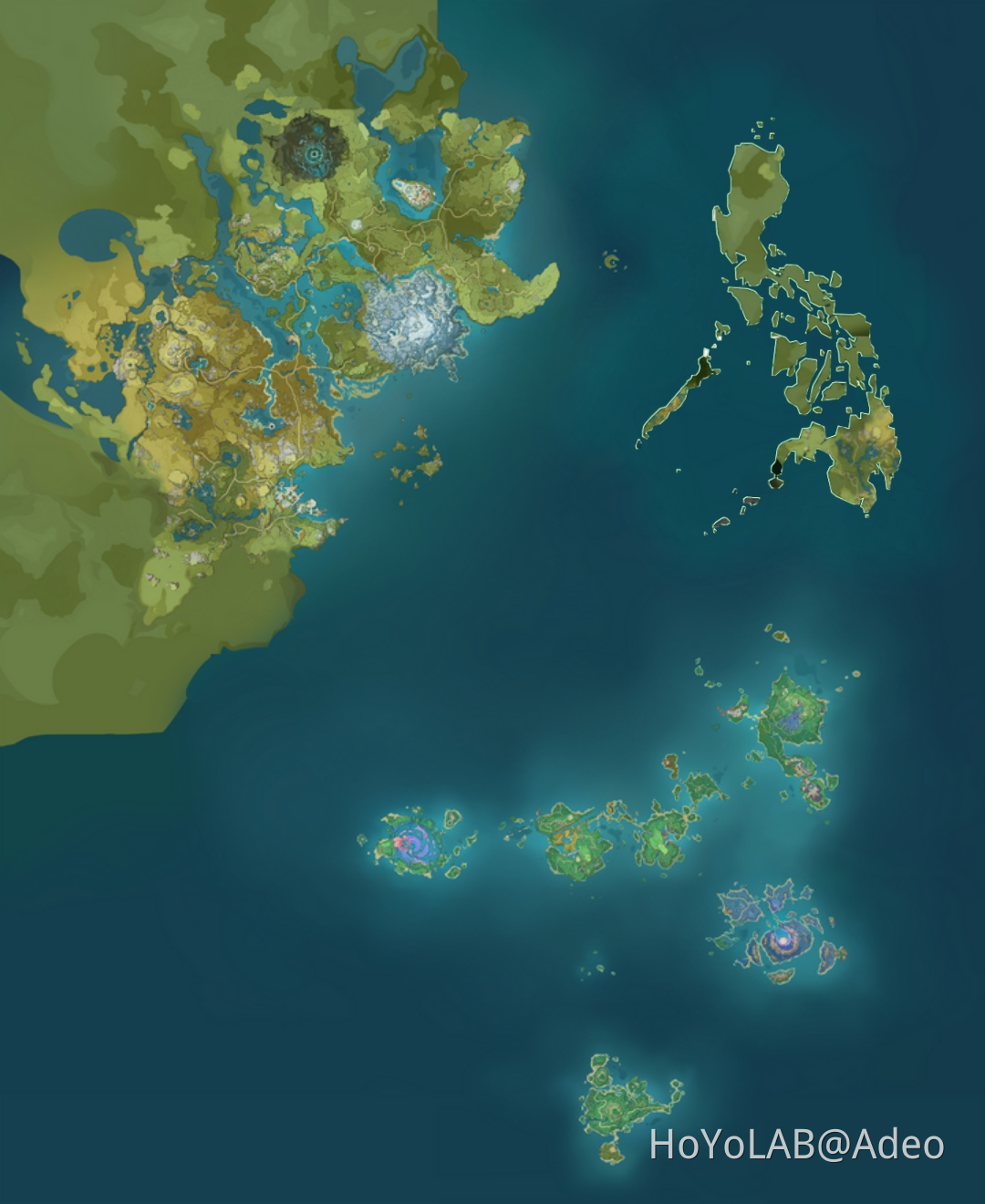 Teyvat's Map 🗺️ Genshin Impact | HoYoLAB