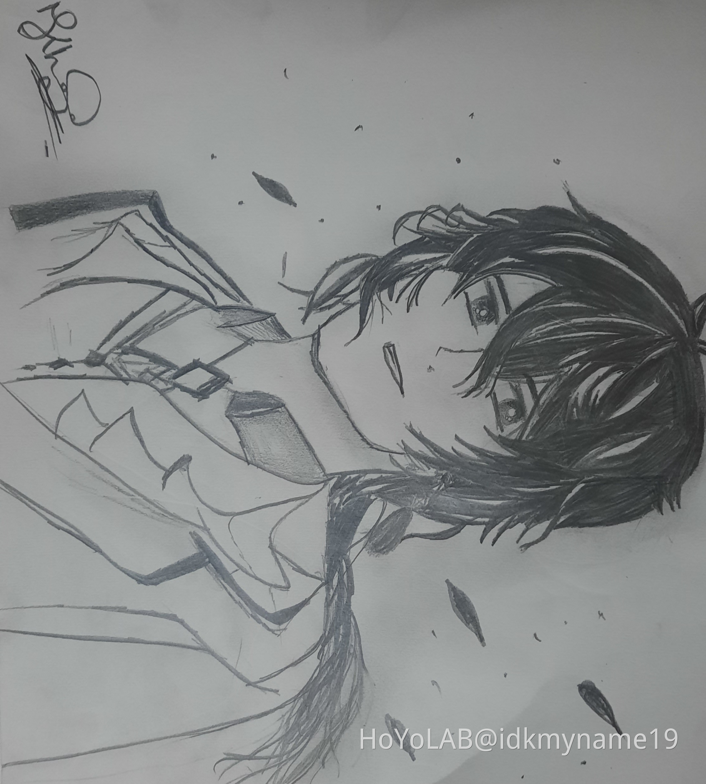 drawing zhongli Genshin Impact | HoYoLAB