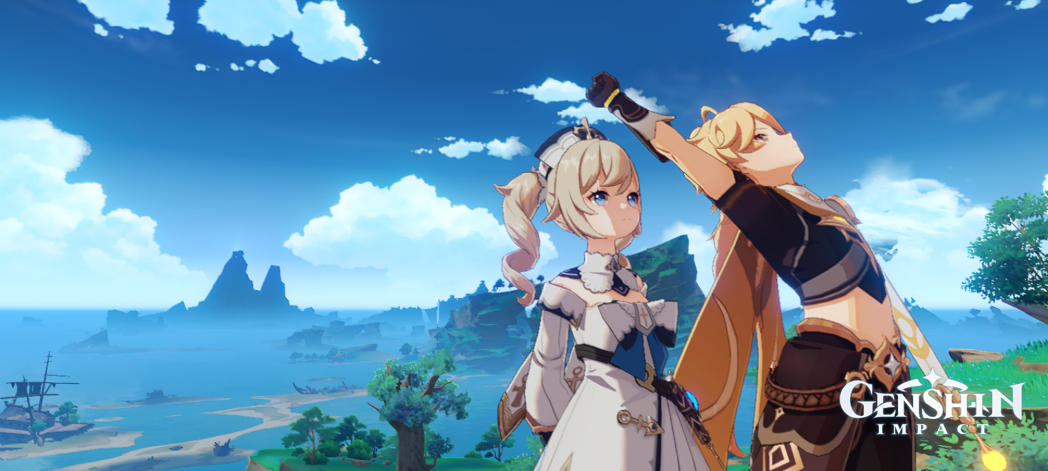 Barbara and Aether Genshin Impact | HoYoLAB