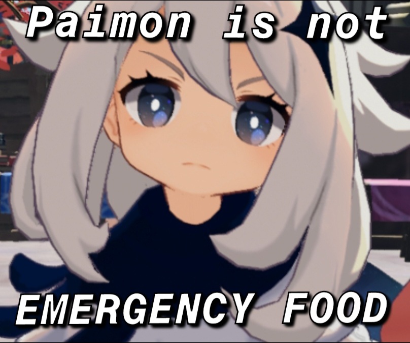Angry Paimon Genshin Impact | HoYoLAB