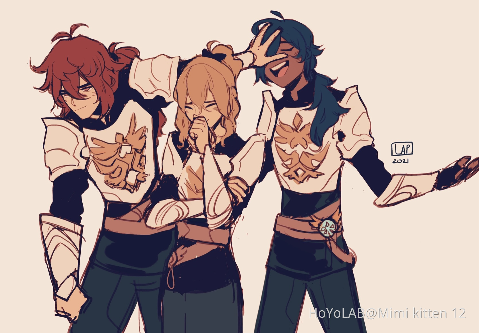 Dulic and Keaya hate each other | Genshin Impact | HoYoLAB