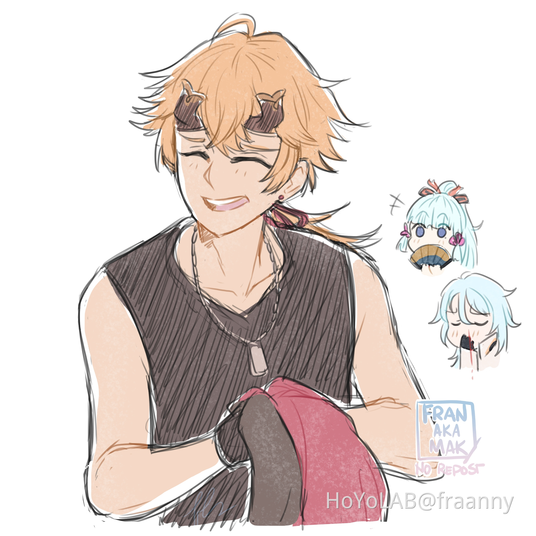 thoma has a pyro vision Genshin Impact | HoYoLAB