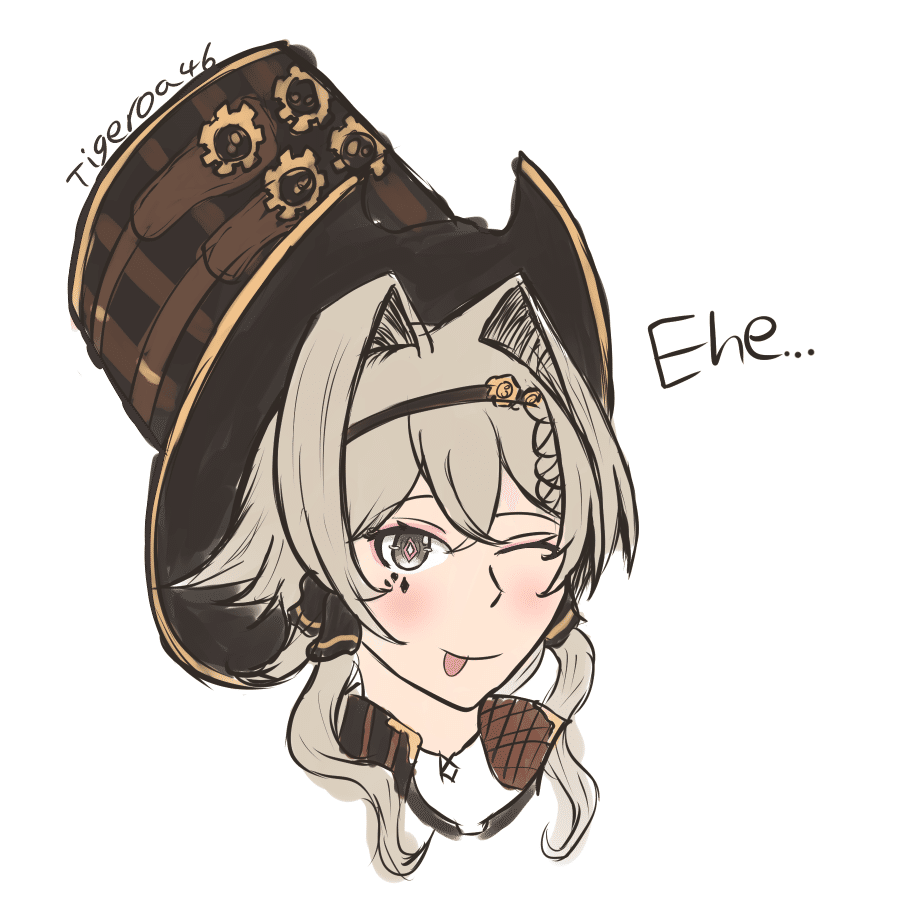 Practicing to draw Vill V sketch... Honkai Impact 3rd | HoYoLAB