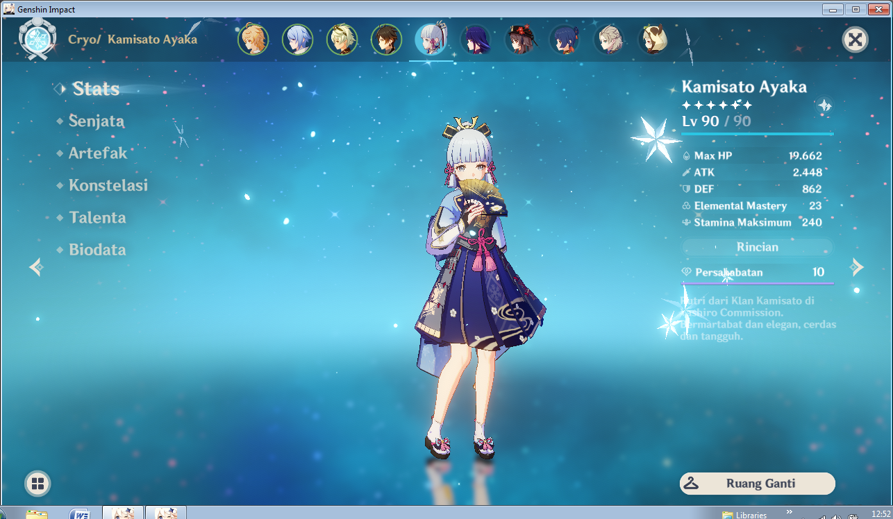 Build Ayaka Ku Genshin Impact | HoYoLAB