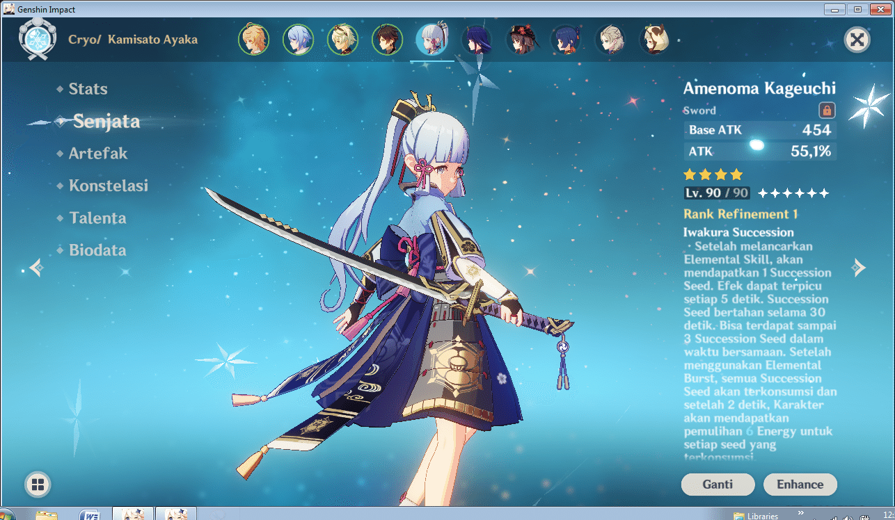 Build Ayaka Ku Genshin Impact | HoYoLAB