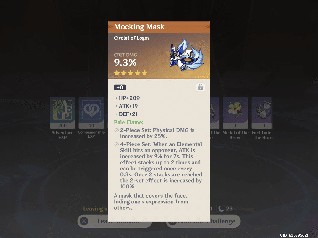 A mocking mask indeed Genshin Impact | HoYoLAB