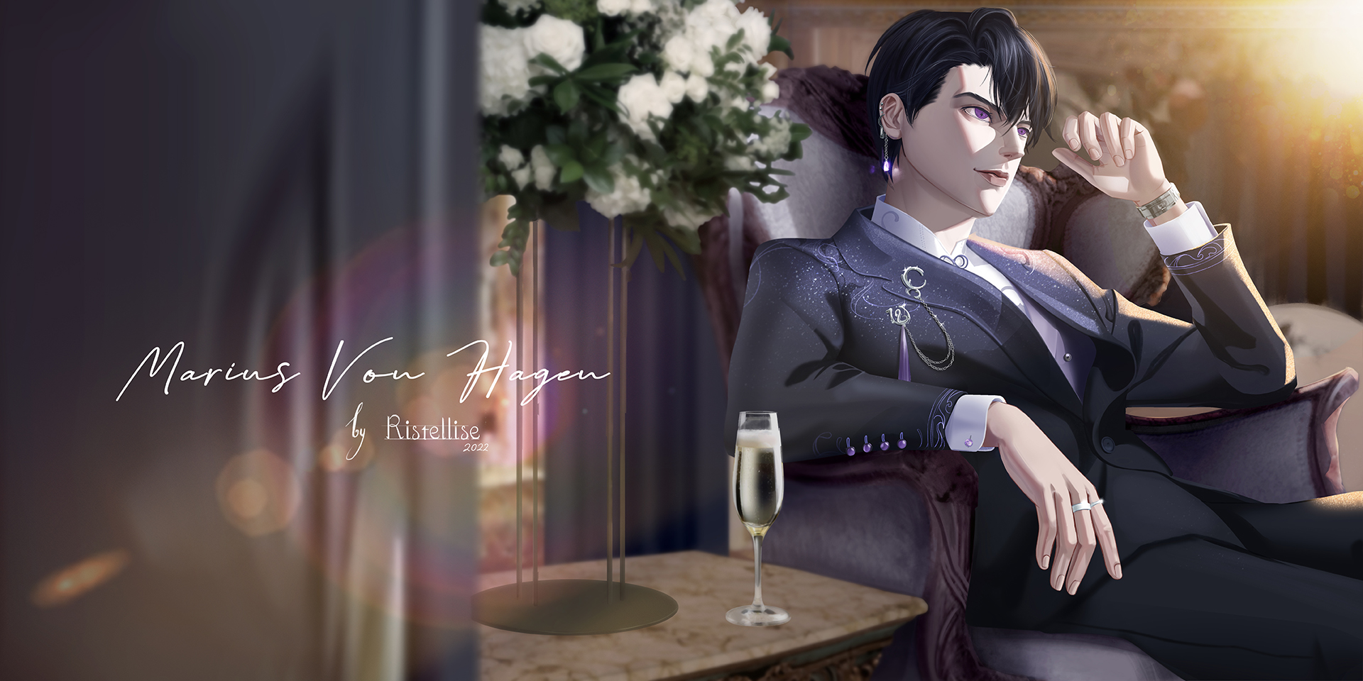 Marius Fanart Tears of Themis | HoYoLAB