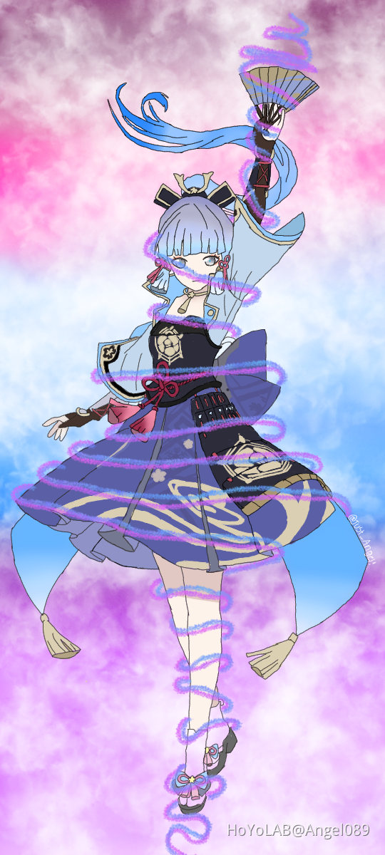 made some akaya fanart Genshin Impact | HoYoLAB