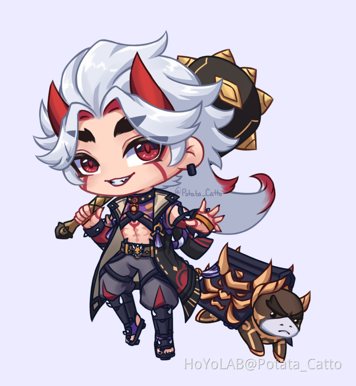 Chibi practice part 1 Genshin Impact | HoYoLAB