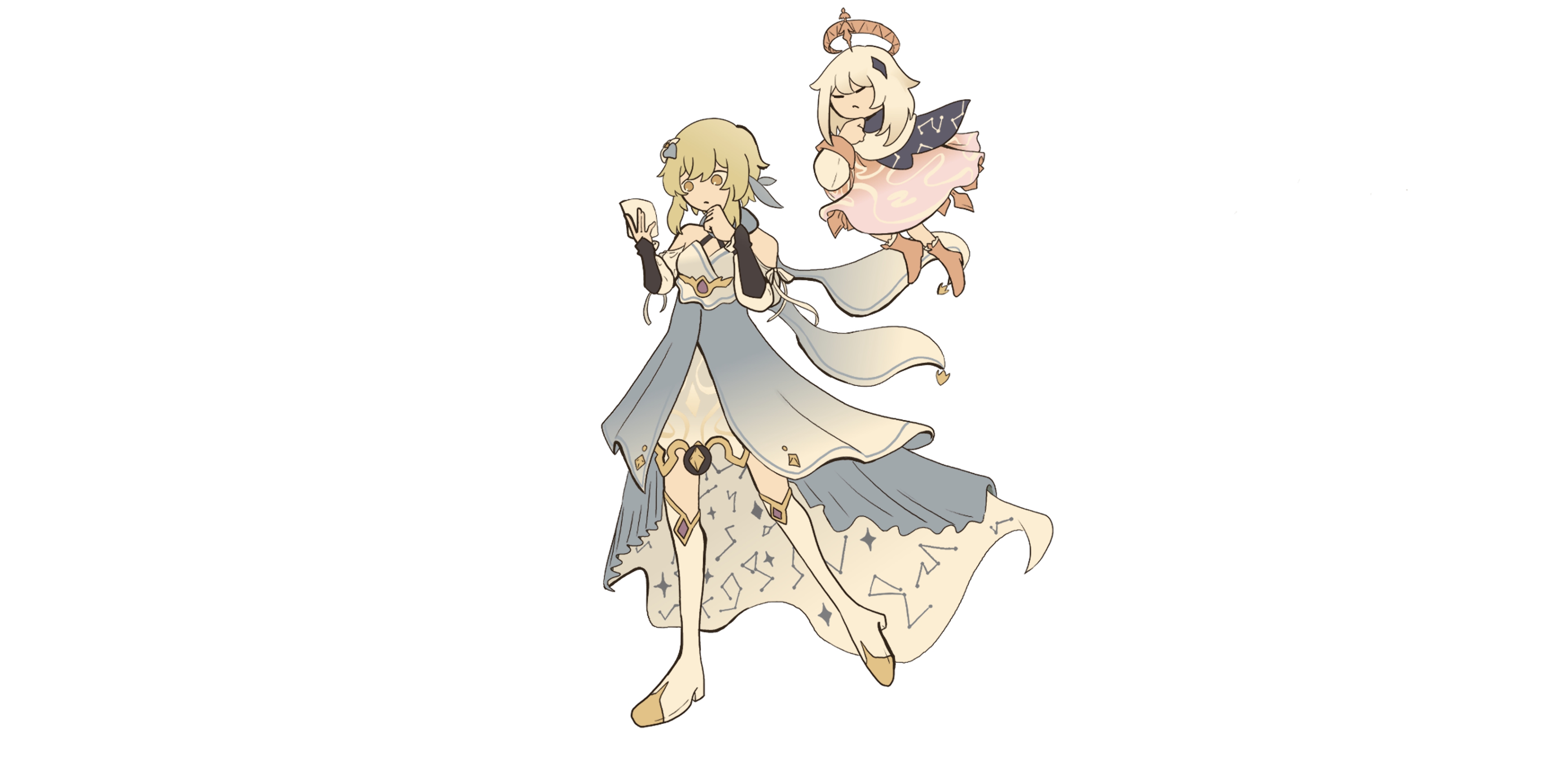 The traveler and Paimon really enjoyed the festival too | Genshin ...