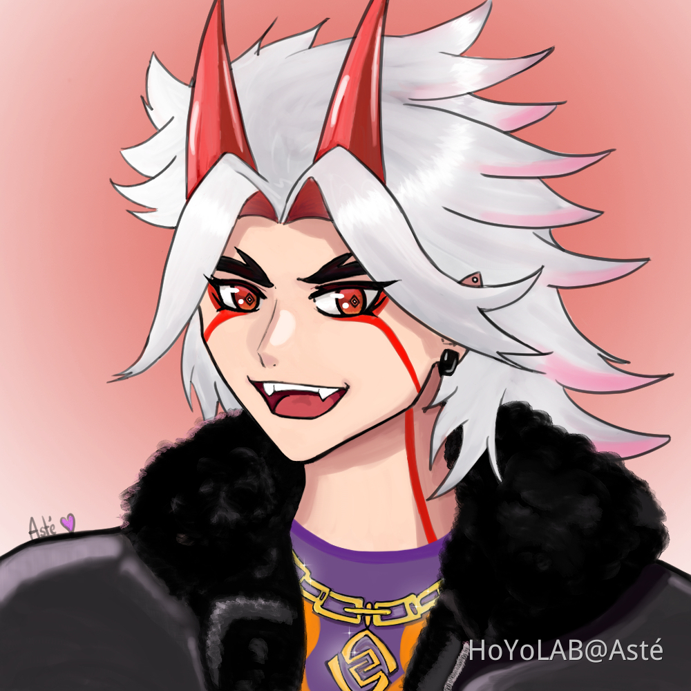 Arataki Itto ! Genshin Impact | HoYoLAB