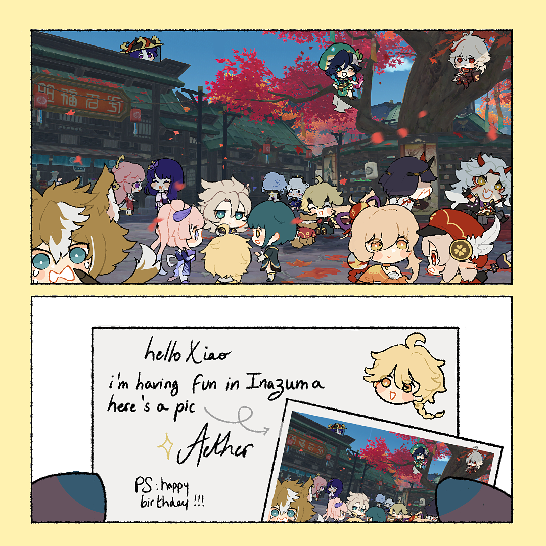 Happy birthday Xiao! Genshin Impact | HoYoLAB