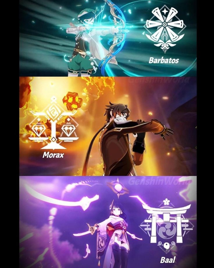 3 Archon Genshin Impact | HoYoLAB