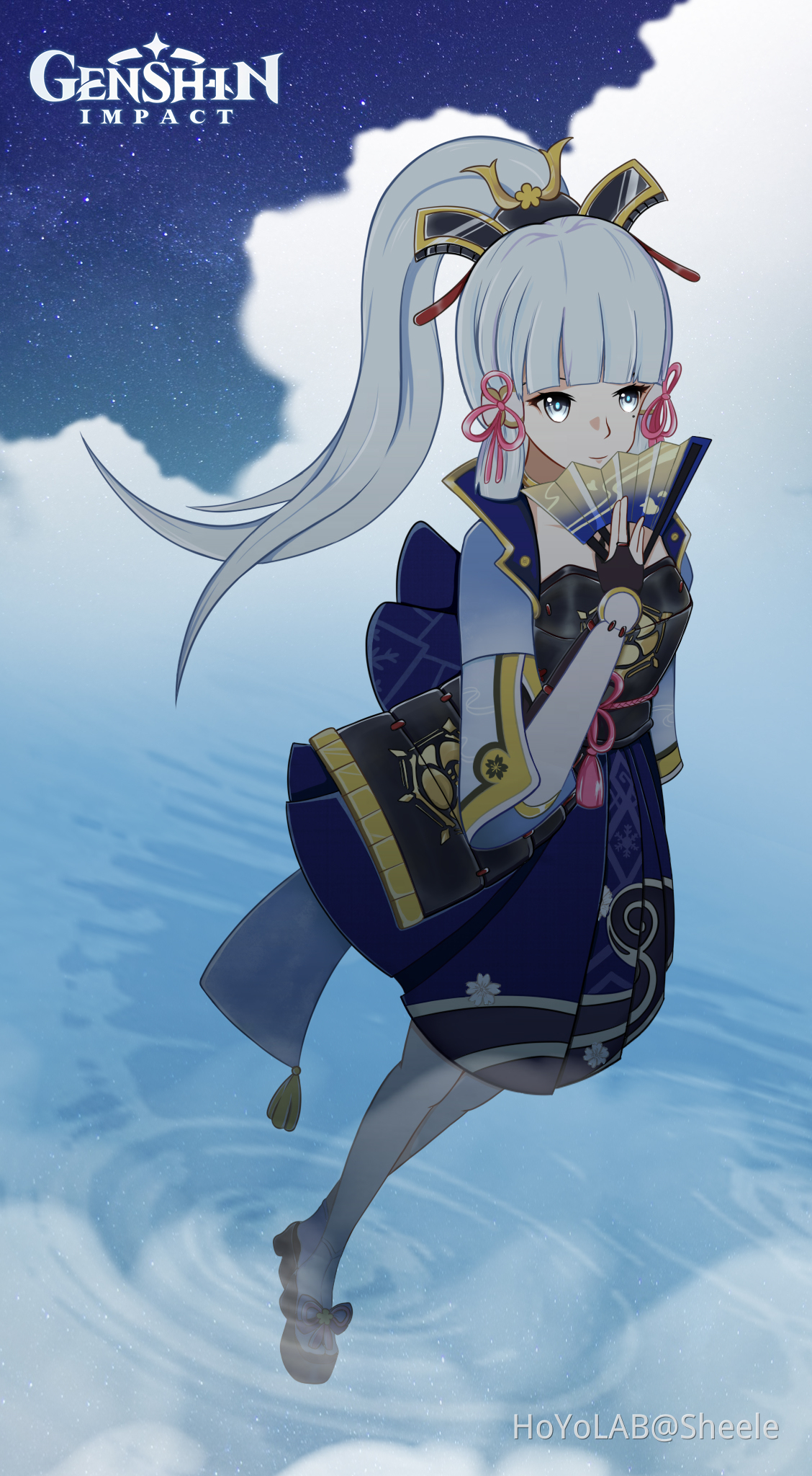 Kamisato Ayaka - Frostflake Heron Genshin Impact | HoYoLAB