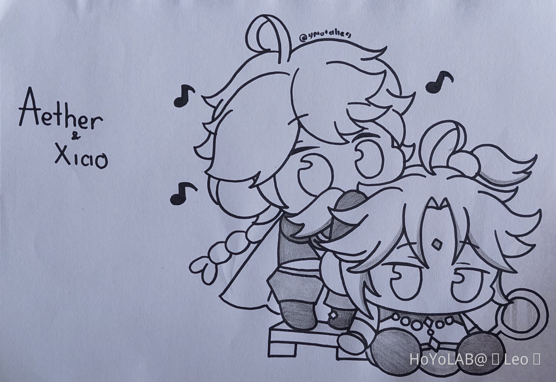 Aether and Xiao~ Genshin Impact | HoYoLAB