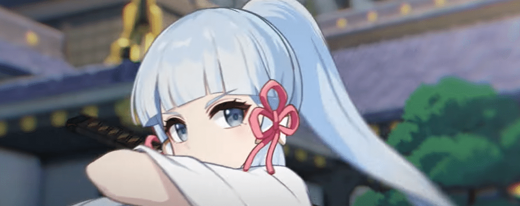 Screenshots from "Tsubaki in thawing snow" Teaser Genshin Impact | HoYoLAB