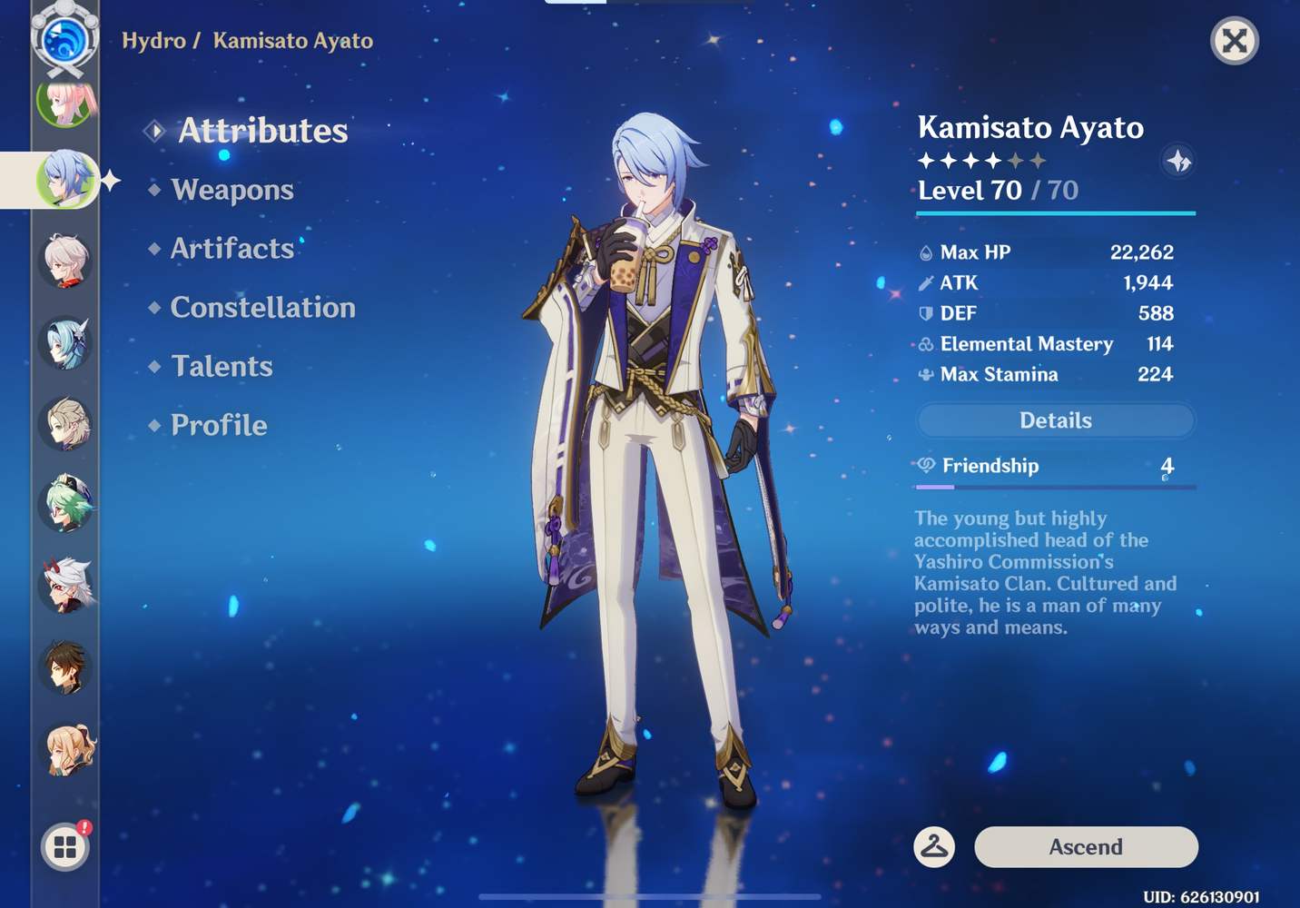 Ayato: Final Build Genshin Impact | HoYoLAB