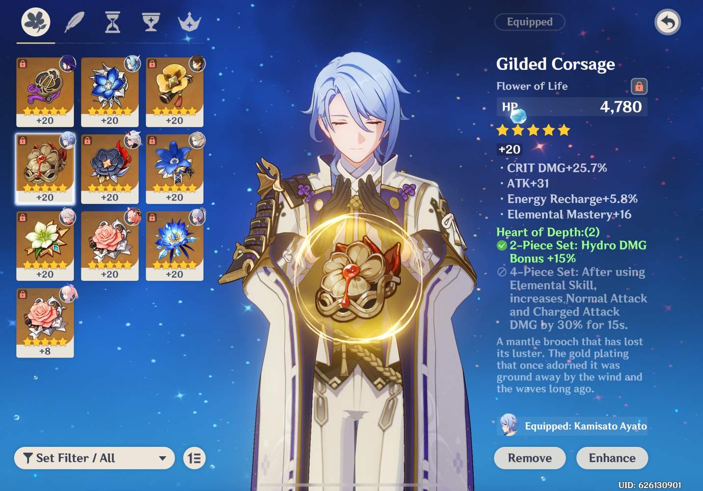 Ayato: Final Build Genshin Impact | HoYoLAB