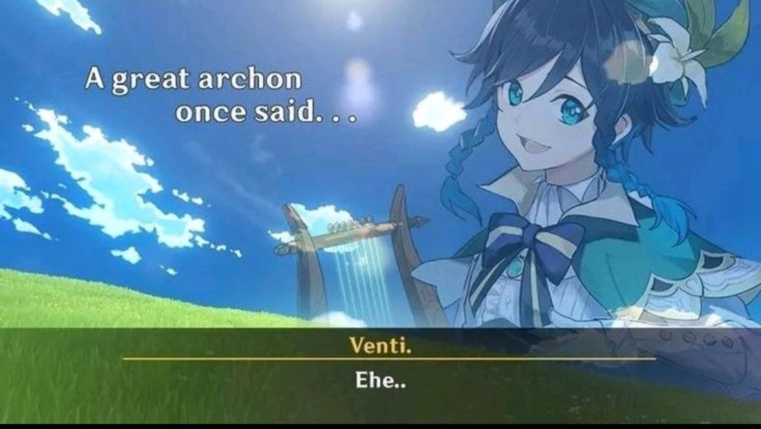 wise words by the great archon Genshin Impact | HoYoLAB