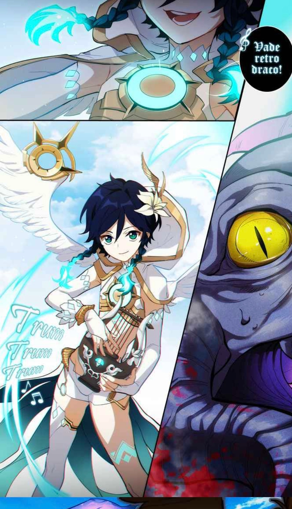 Venti’s Manga Outfit?!?!?!!?? Genshin Impact | HoYoLAB