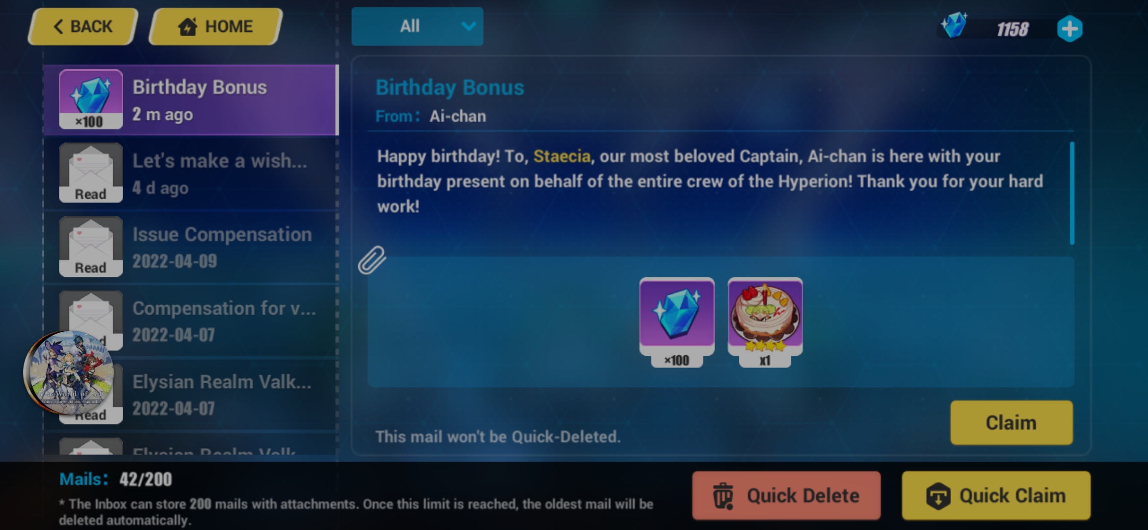 Thank you To paimon and Ai chan. | Genshin Impact | HoYoLAB