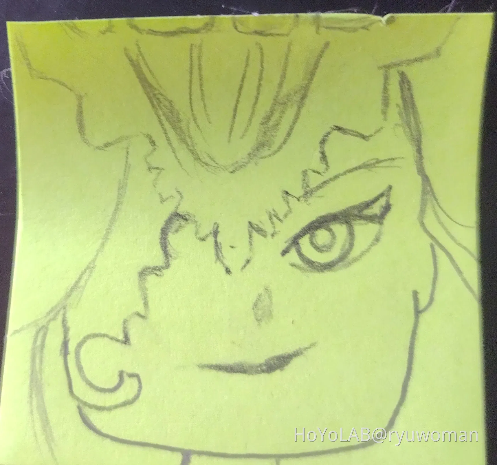 Dessin post-it : La Signora Genshin Impact | HoYoLAB