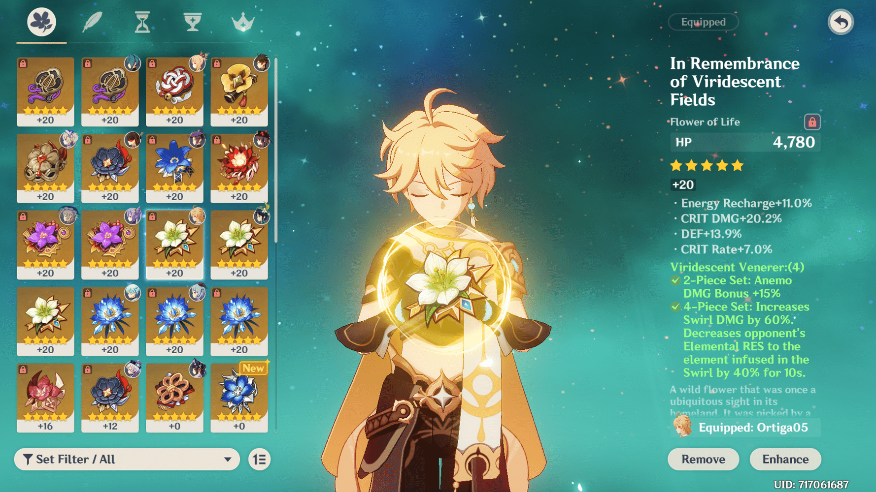 Traveler Build Genshin Impact | HoYoLAB