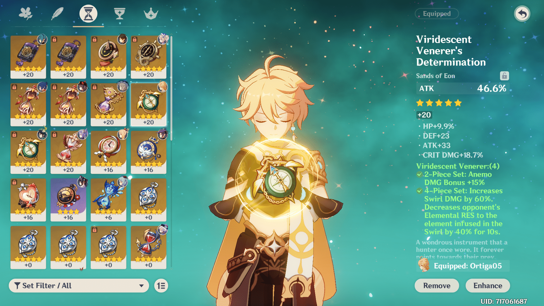 Traveler Build Genshin Impact | HoYoLAB