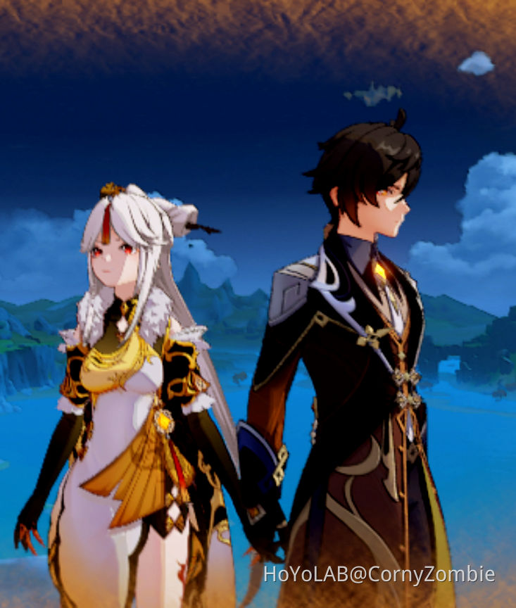 Come Lady Ningguang, we have still a beautiful sight to see... Genshin ...