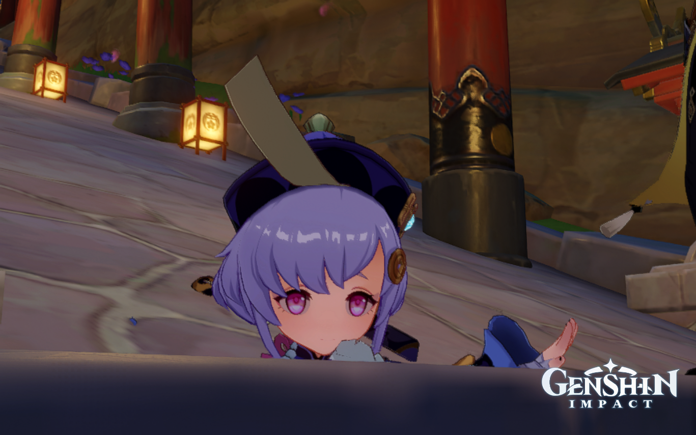 Falling Qiqi Genshin Impact | HoYoLAB