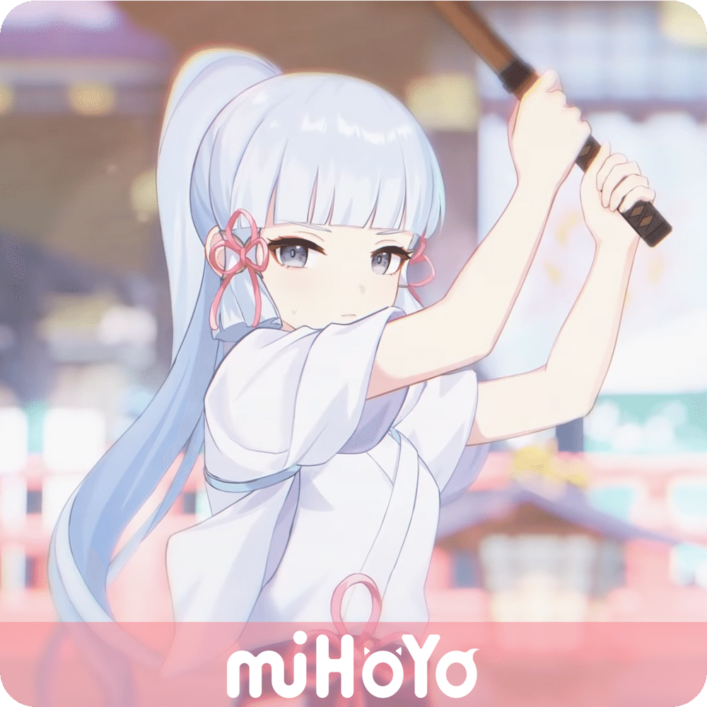 아야카 원신 아이콘 2종! [ 2 AYAKA ICONS 'w' ] Genshin Impact | HoYoLAB