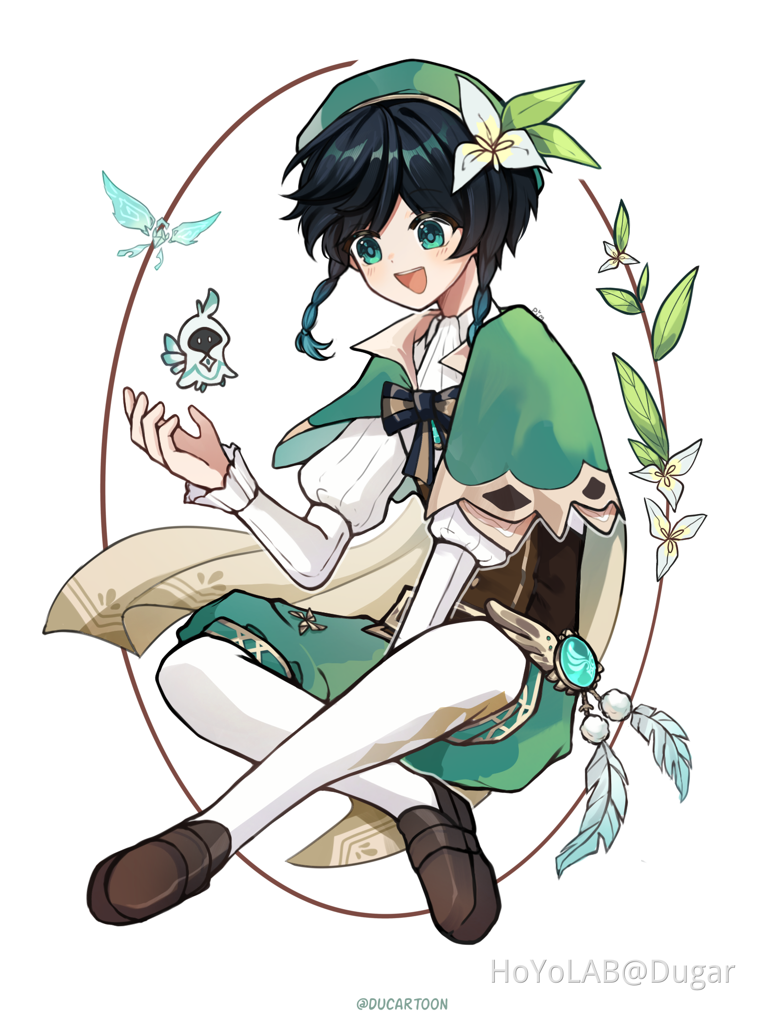 Venti and his real form! Genshin Impact | HoYoLAB