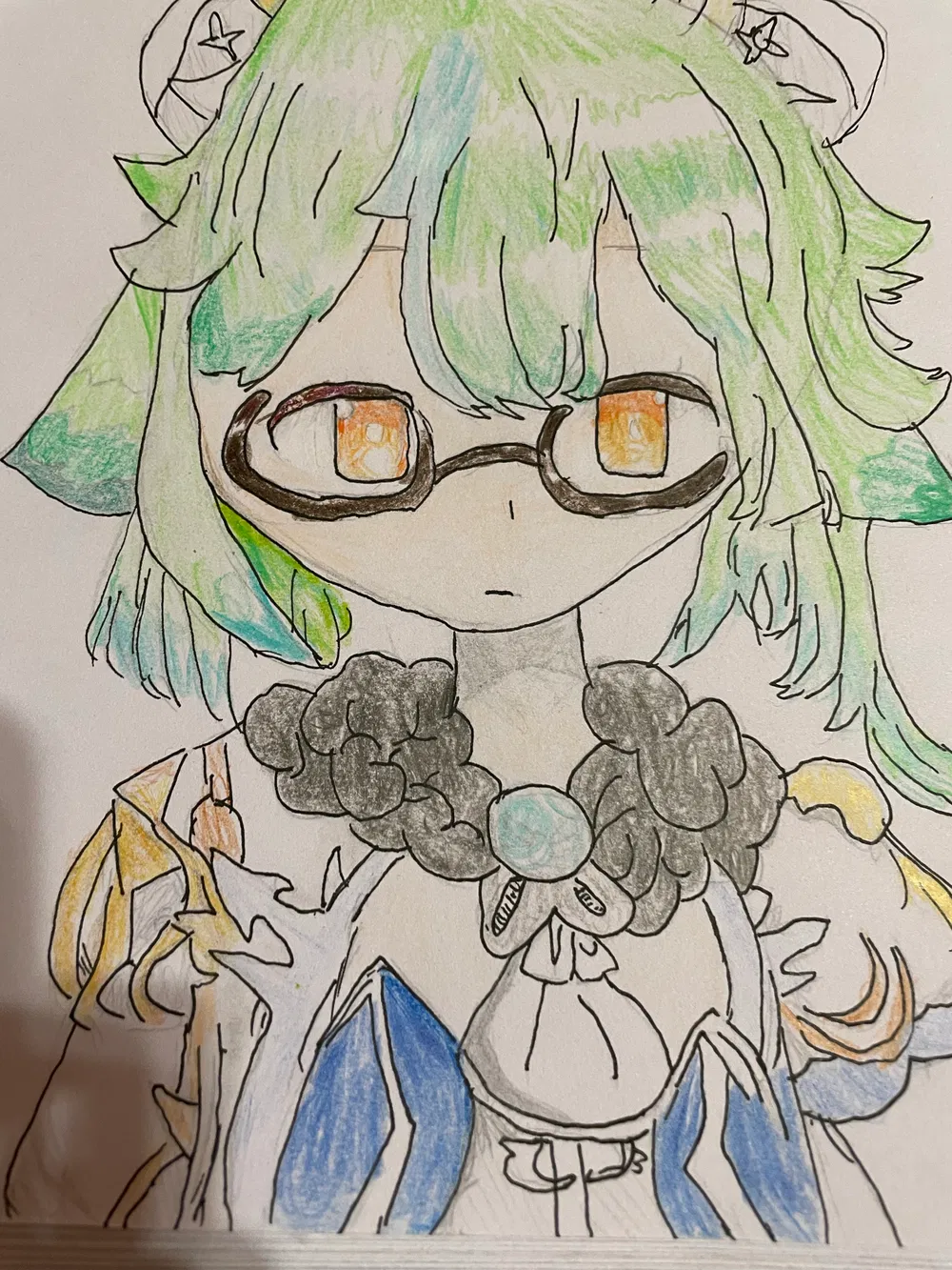 sucrose drawing..? Genshin Impact | HoYoLAB