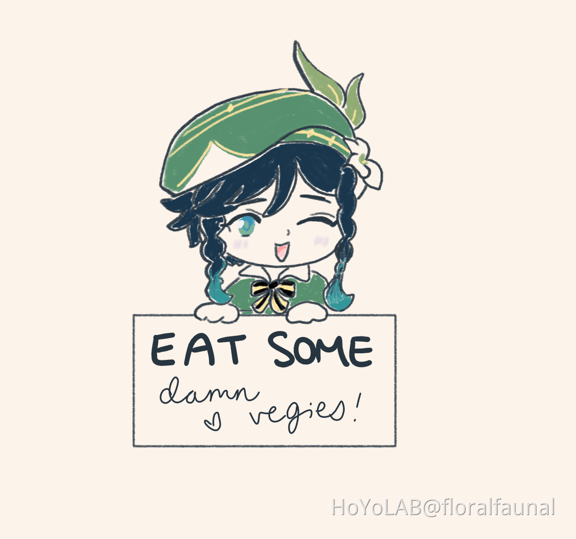 Venti doodle Genshin Impact | HoYoLAB