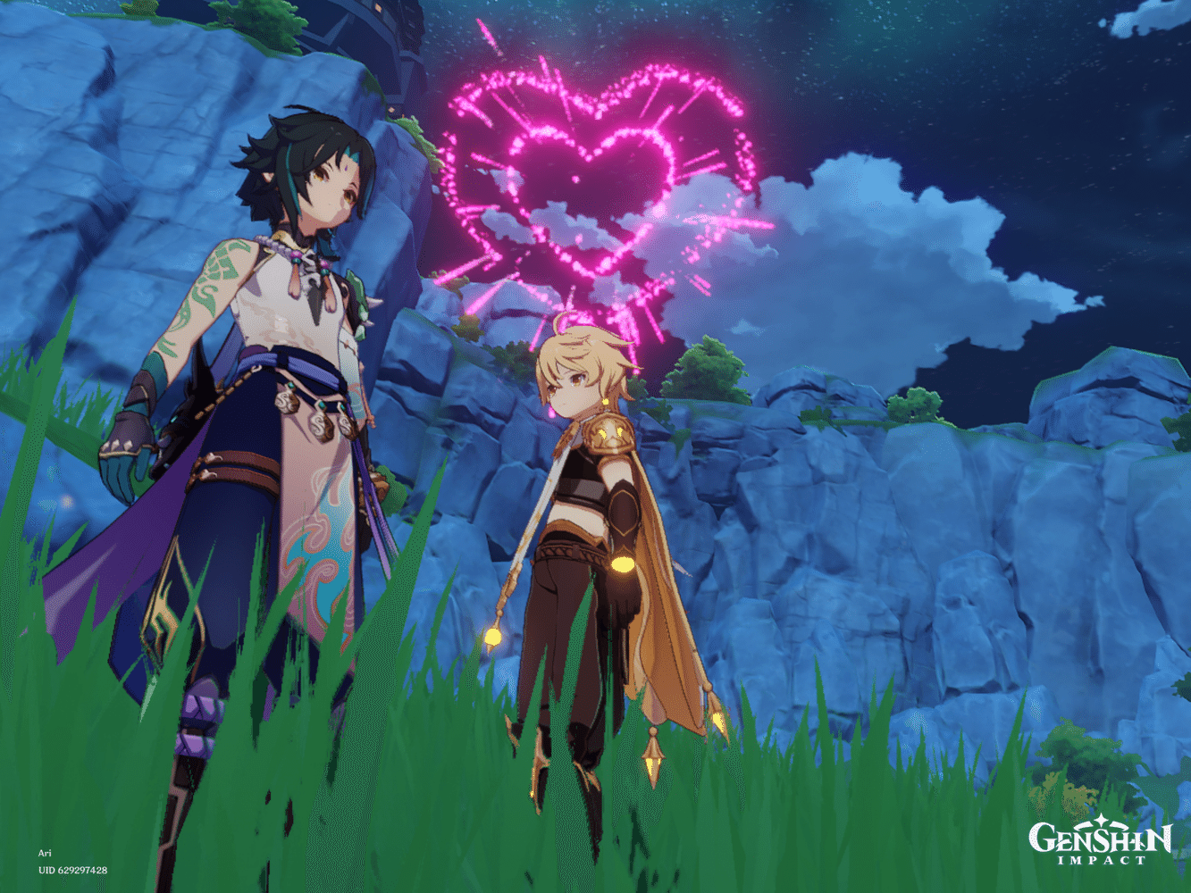 Xiao and Aether, Lantern rite Genshin Impact | HoYoLAB