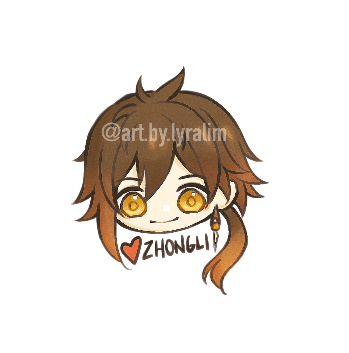 Zhongli Sticker Genshin Impact | HoYoLAB