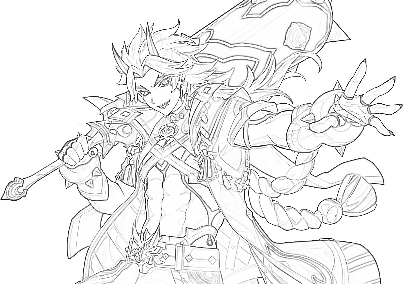 Arataki Itto uncle is stronk Genshin Impact | HoYoLAB