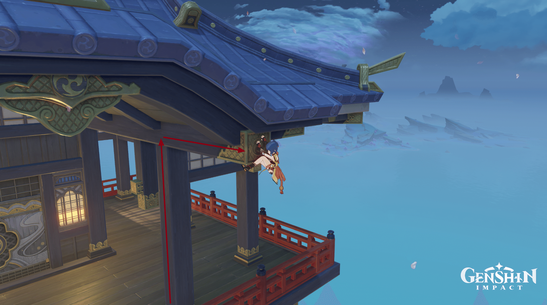 [Version 2.6] Solution of the climbing riddle at Inazuma Castle (pure ...