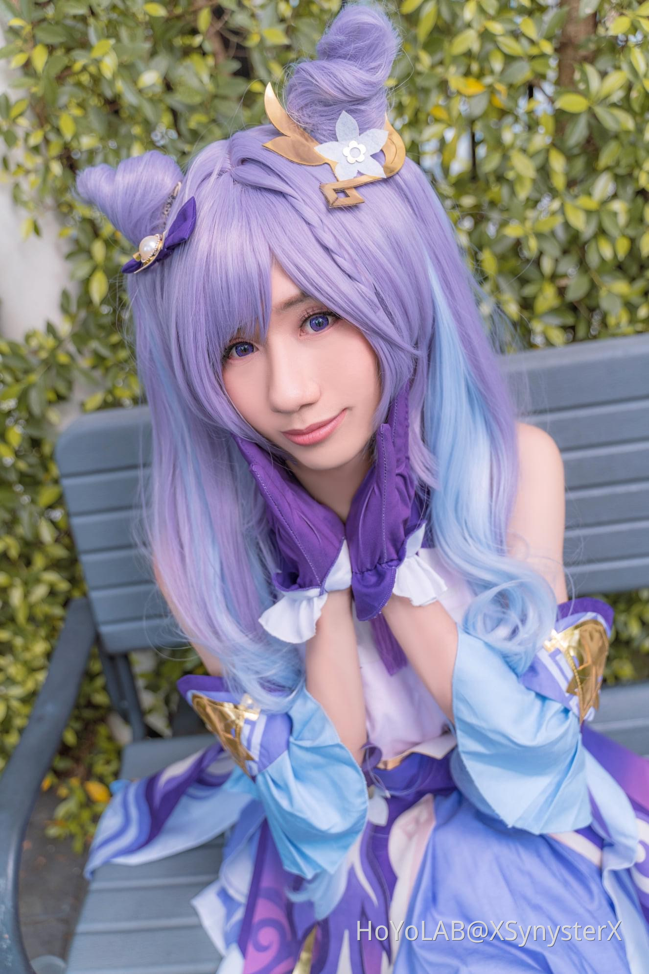 Keqing cosplay by me Genshin Impact | HoYoLAB