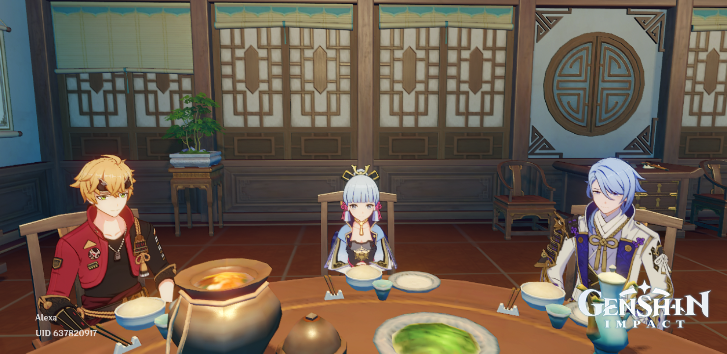 Family Dinner Genshin Impact | HoYoLAB