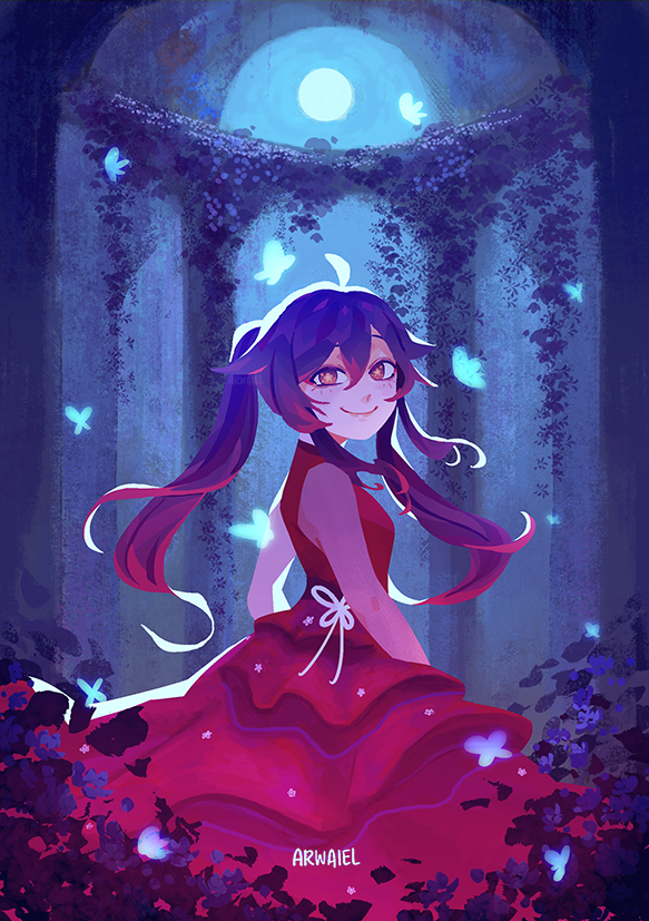 Night with Butterflies Genshin Impact | HoYoLAB